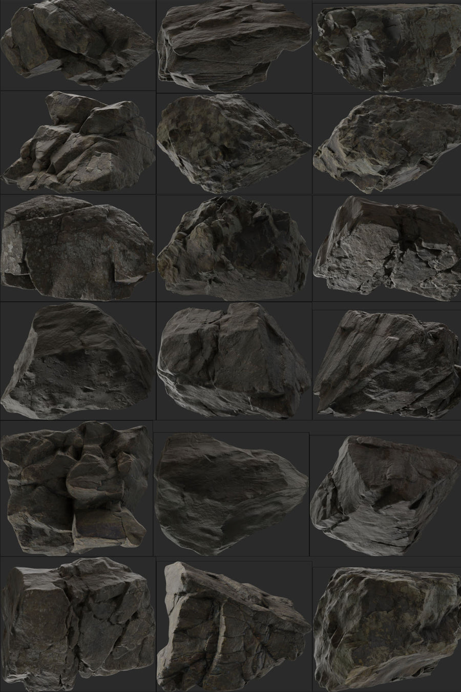 Floating Rock Overlays v.1